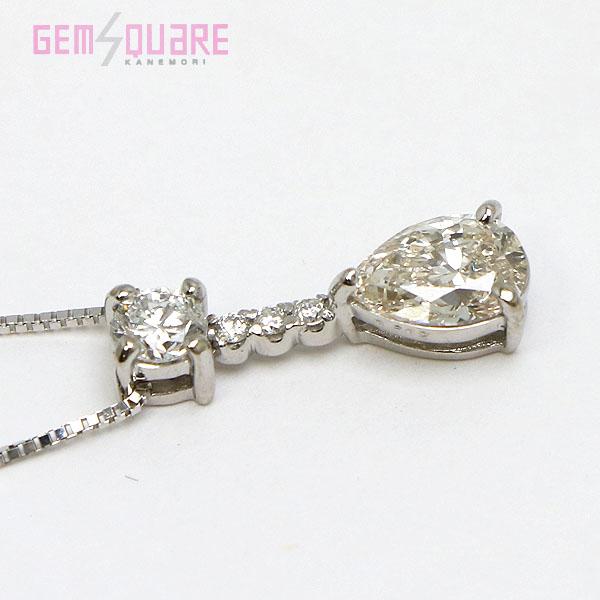 【値下げ交渉可】K18WG ダイヤ ネックレス D0.602 L-SI2 D0.18 2.1g 仕上げ済【質屋出店】 : ジェム・スクエア カネモリ - 通販 - Yahoo!ショッピング