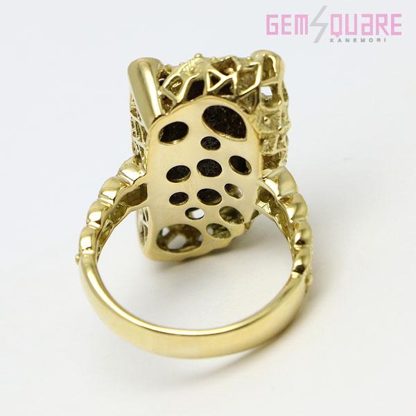 【値下げ交渉可】K18 ボルダーオパール エメラルド ダイヤモンド リング 指輪 OP4.81 E0.15 D0.16 10.2g 15号 : ジェム・スクエア カネモリ - 通販 ...