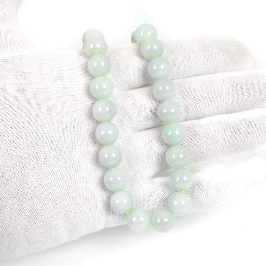 パワーストーン 天然石 シンプルストーンネックレス 翡翠（ミャンマージェイド）丸玉10mm : ジェムバザール - 通販 - Yahoo!ショッピング