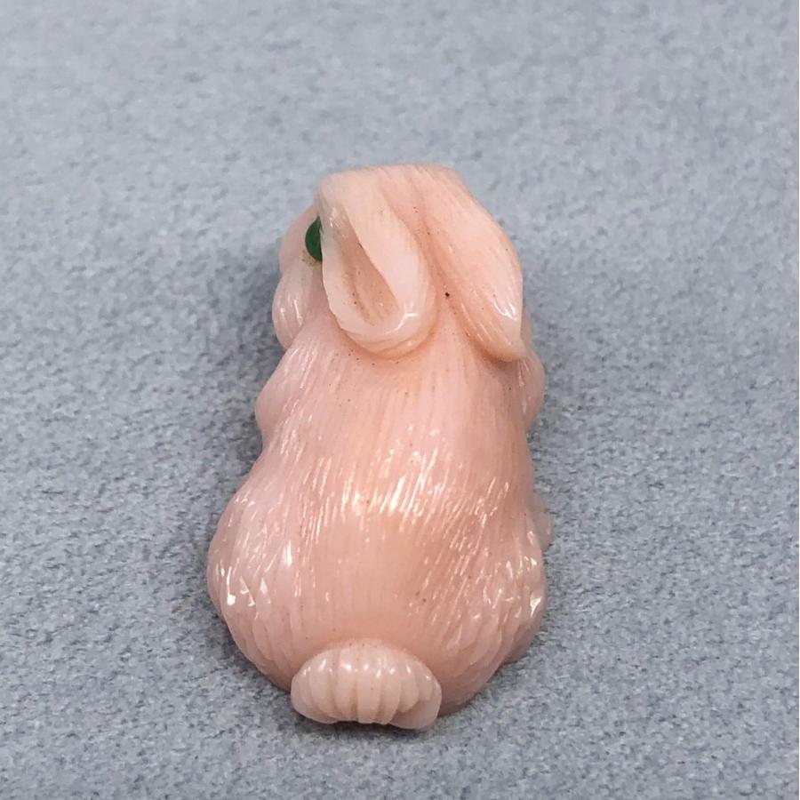 ピンクオパール うさぎモチーフ カービング 25.77ct sold out :YCU-024:gem-ichinoseYahoo!店 - 通販 - Yahoo!ショッピング