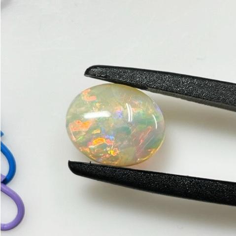 オパール 4.45ct ルース オーストラリア産 ホワイトオパール オパール 4.45ct ルース オーストラリア産 ホワイトオパール