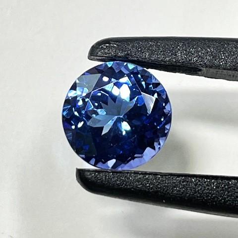 タンザナイト ラウンドカット 3.28ct ルース : gem-ichinoseYahoo!店 - 通販 - Yahoo!ショッピング