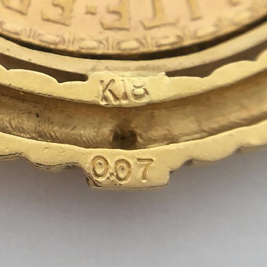 K21.6/K18 14.04g フランス マリアンヌ ルースター 金貨 20フラン ダイヤモンド 0.07ct NGLカード鑑付 コイン トップ : ジェムラインジャパン - 通販 ...