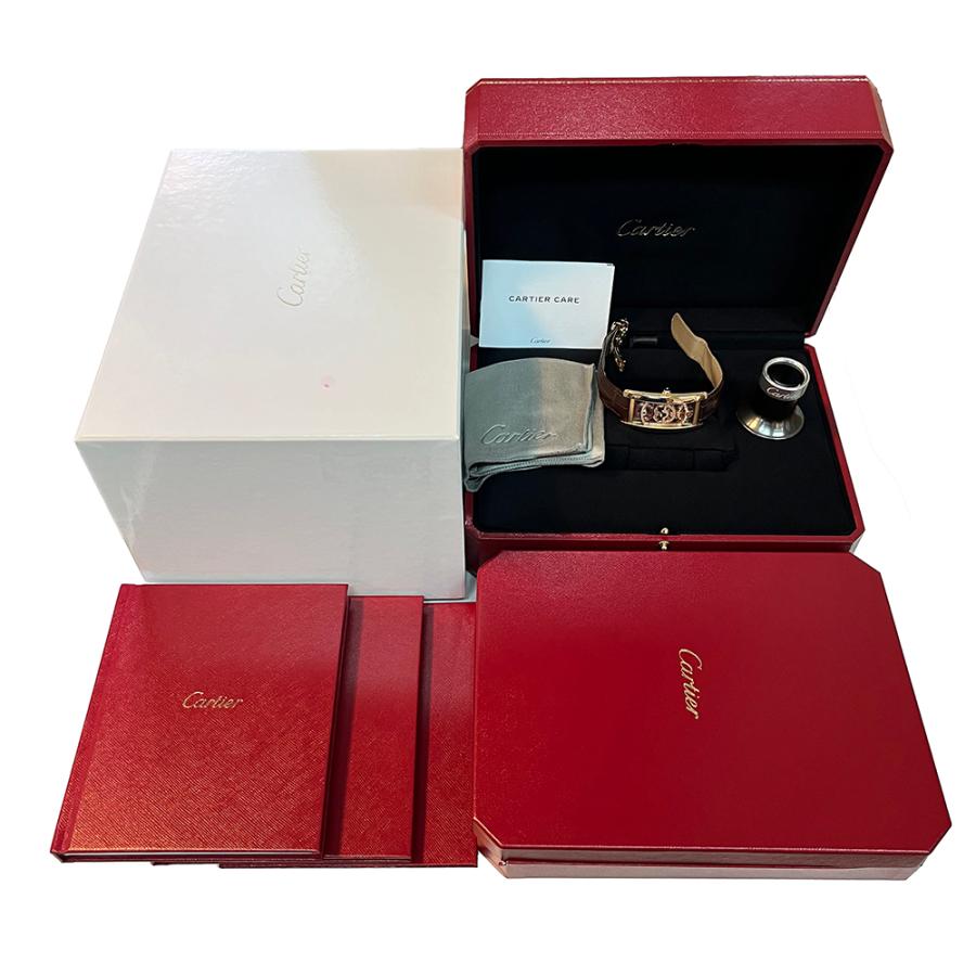 Cartier カルティエ タンク サントレ スケルトン LM WHTA0008 RG Cartier カルティエ タンク サントレ スケルトン LM WHTA0008 RG