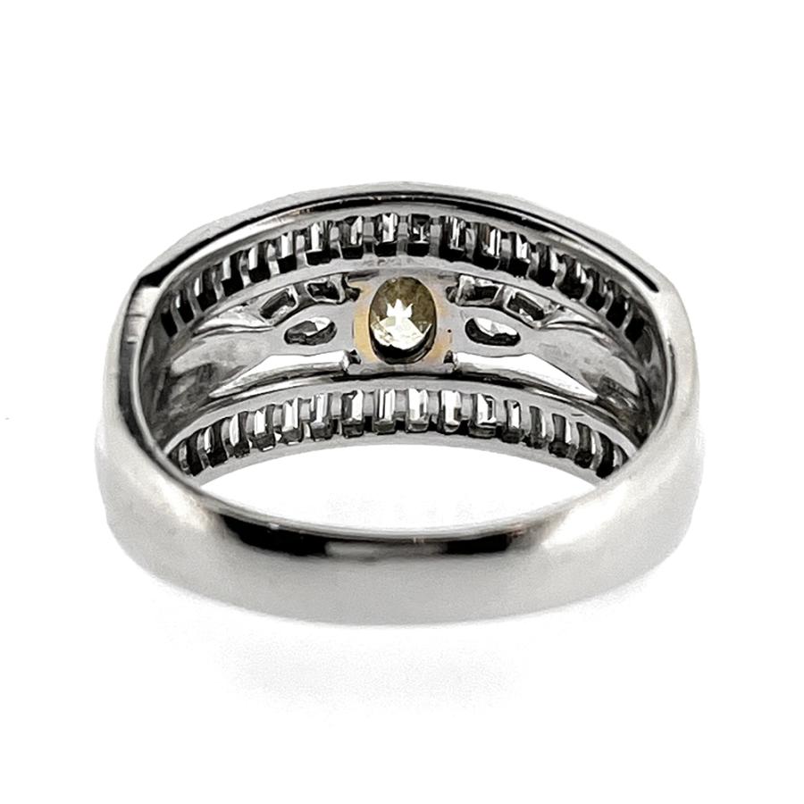 ダイヤモンド 0.710ct 脇石ダイヤ 1.42ct 11.90g Pt900/K18 コンビ メンズ デザイン リング 鑑別書付 : ジェムラインジャパン - 通販 - Yahoo!ショッピング