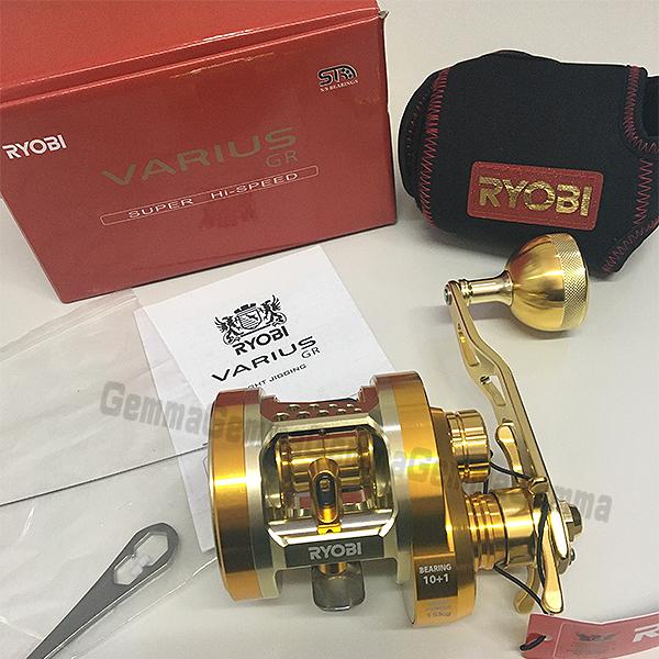 RYOBI リョービ バリウス ジギング用リール GR30（右ハンドルor左ハンドル）海外モデル フルメタルボディ 釣り フィッシング : ジェンマドットコム - 通販 - Yahoo!ショッピング