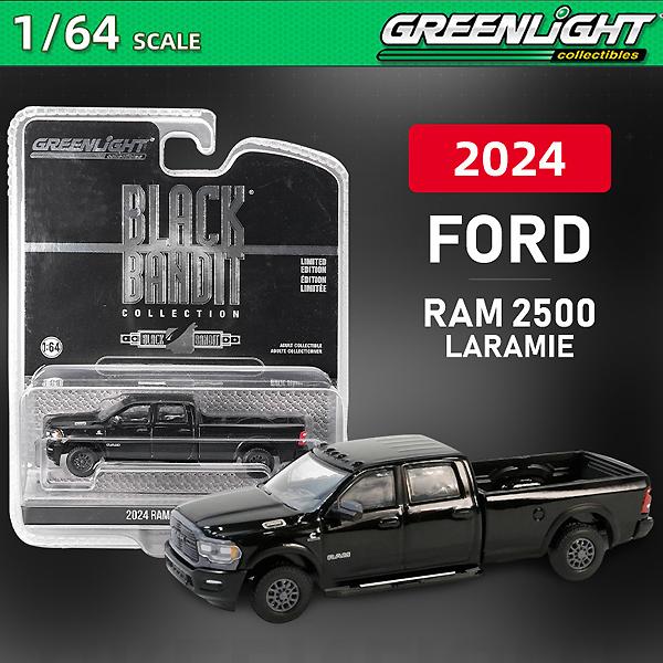 1/64 GREENLIGHT 2024 RAM 2500 LARAMIE ラム ララミー BLACK BANDIT ダッジ グリーンライト M153 : ジェンマドットコム - 通販 ...