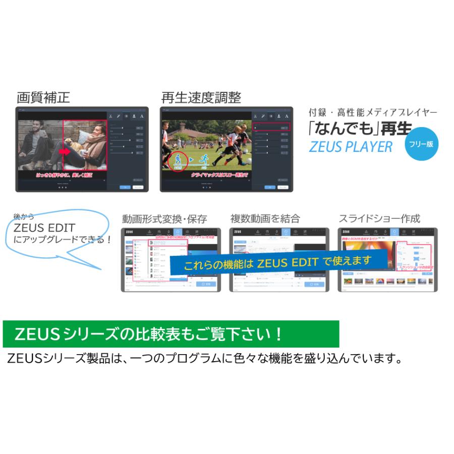 [公式]ZEUS EDIT LITE 〜即戦力 録画・ダウンロードした動画を簡単編集 | ダウンロード版 Win対応 : ジェムソフトストア-ヤフー店 - 通販 - Yahoo!ショッピング