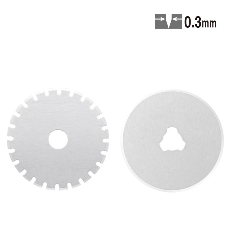 OLFA ロータリーカッター 替刃 2枚 ミシン目 233B 235B : 現場専科 Yahoo!店 - 通販 - Yahoo!ショッピング