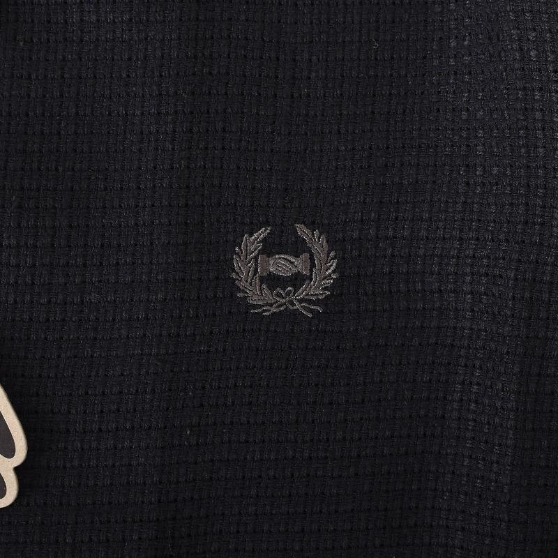 BY GLADHAND GLAD HAND バイ グラッド ハンド EMPIRE ROOM - MESH L/S SHIRTS BK ブラック メッシュ オープンカラー シャツ : GENBA ...