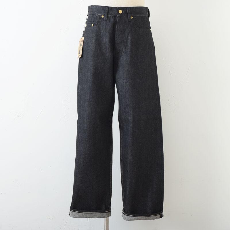GANGSTERVILLE（ギャングスタービル） THUG - WIDE DENIM IRON CROSS BLK/IVR アイアンクロス ...