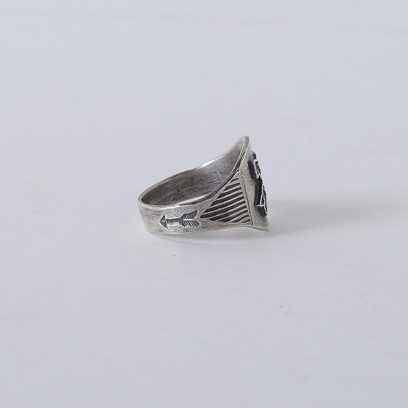 MS ring エムエス リング Cigar Band Ring - Crossed Arrows シガーバンドリング シルバー925 ...