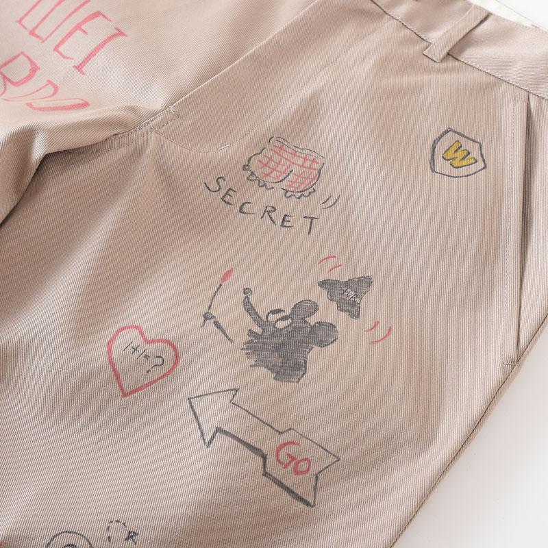 WEIRDO ウィア−ド チノ パンツ ハンドペイント ヴィンテージ WIND UP - PANTS "HAND PAINT" 送料無料 ...