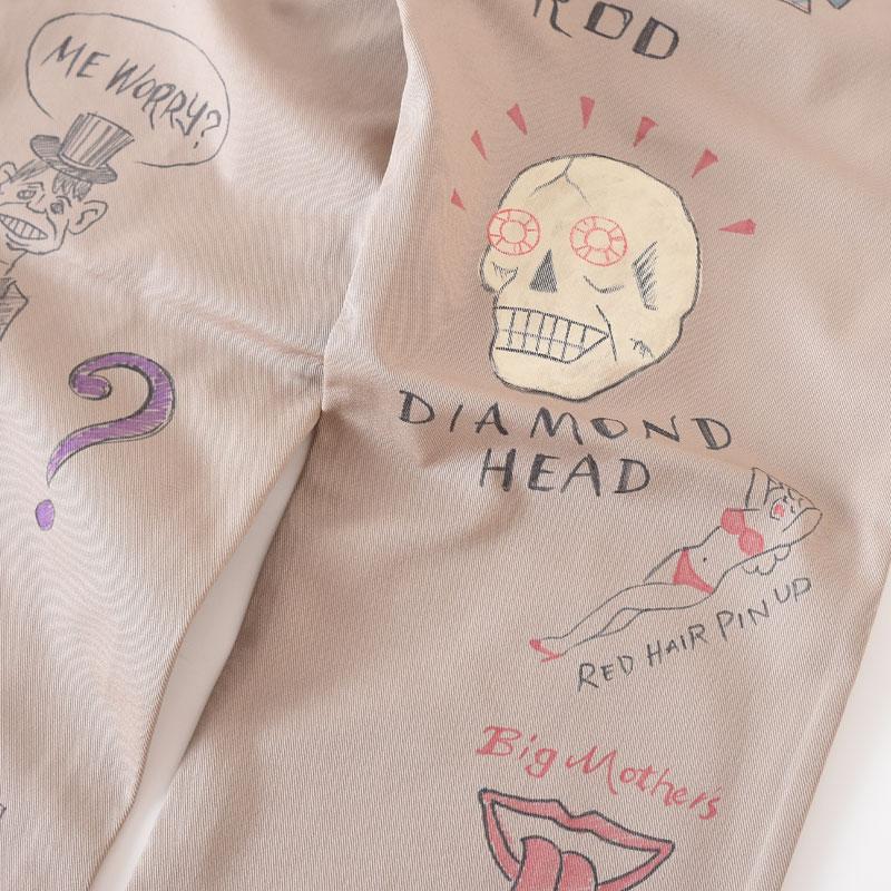 WEIRDO ウィア−ド チノ パンツ ハンドペイント ヴィンテージ WIND UP - PANTS "HAND PAINT" 送料無料 ...