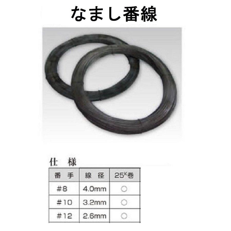 なまし番線 黒 ＃8 25Kg :8-10:ゲンバ.COM - 通販 - Yahoo!ショッピング