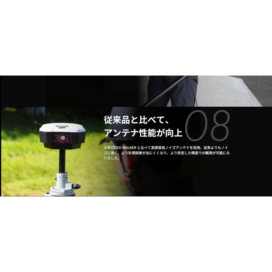 myzox マイゾックス GEO WALKER PRO GW01P 2周波RTK-GNSS受信機 測量 衛星 GNSS測量機 国土地理院1級認定 : 225690 : 現場ドットコム - 通販 ...