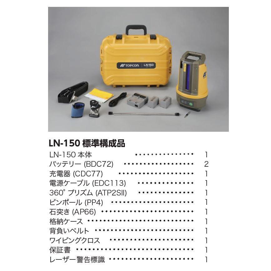 【新品】TOPCON トプコン 杭ナビ LN-150 （360度プリズムセット） : 現場ドットコム - 通販 - Yahoo!ショッピング