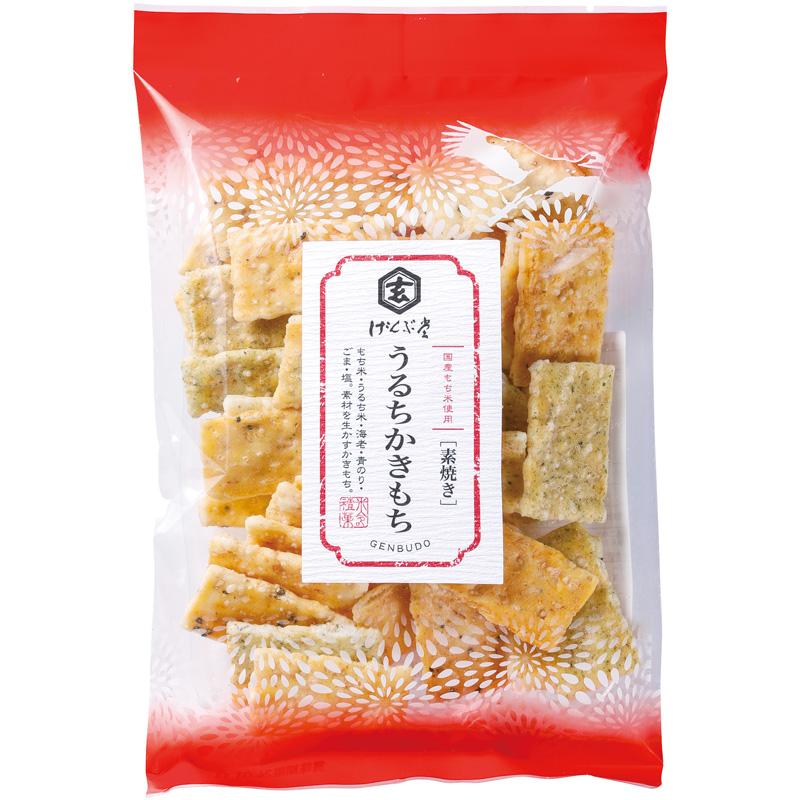 おかきのげんぶ堂 うるちかきもち (素焼き) 〔平袋〕78g : 3309 : おかきのげんぶ堂ヤフー店 - 通販 - Yahoo!ショッピング