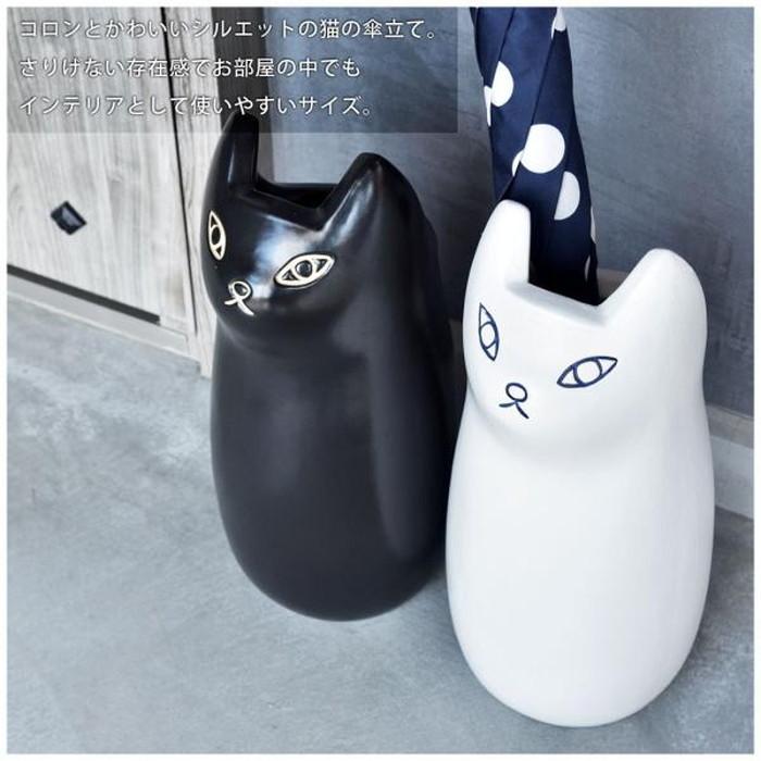 傘立て ブラック ブラウン ホワイト 約W15.5×D17×H34.5 azu-cly-13 送料無料 北欧 モダン 家具 インテリア ナチュラル テイスト 新生活 オススメ おしゃれ ...