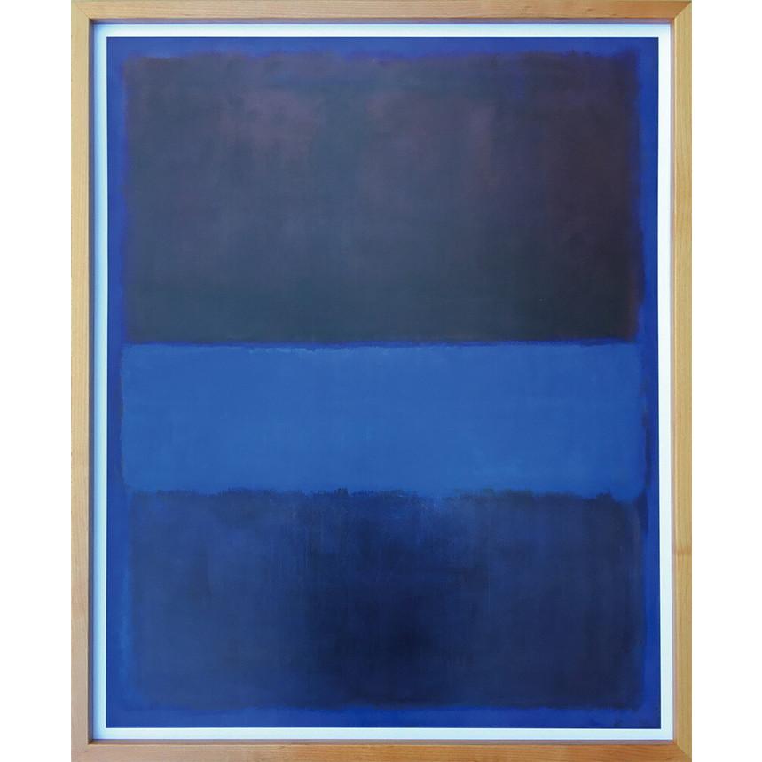 マーク ロスコ Mark Rothko NO. 61 RUST AND BLUEBLUE 1953 676x828x30mm IMR ...