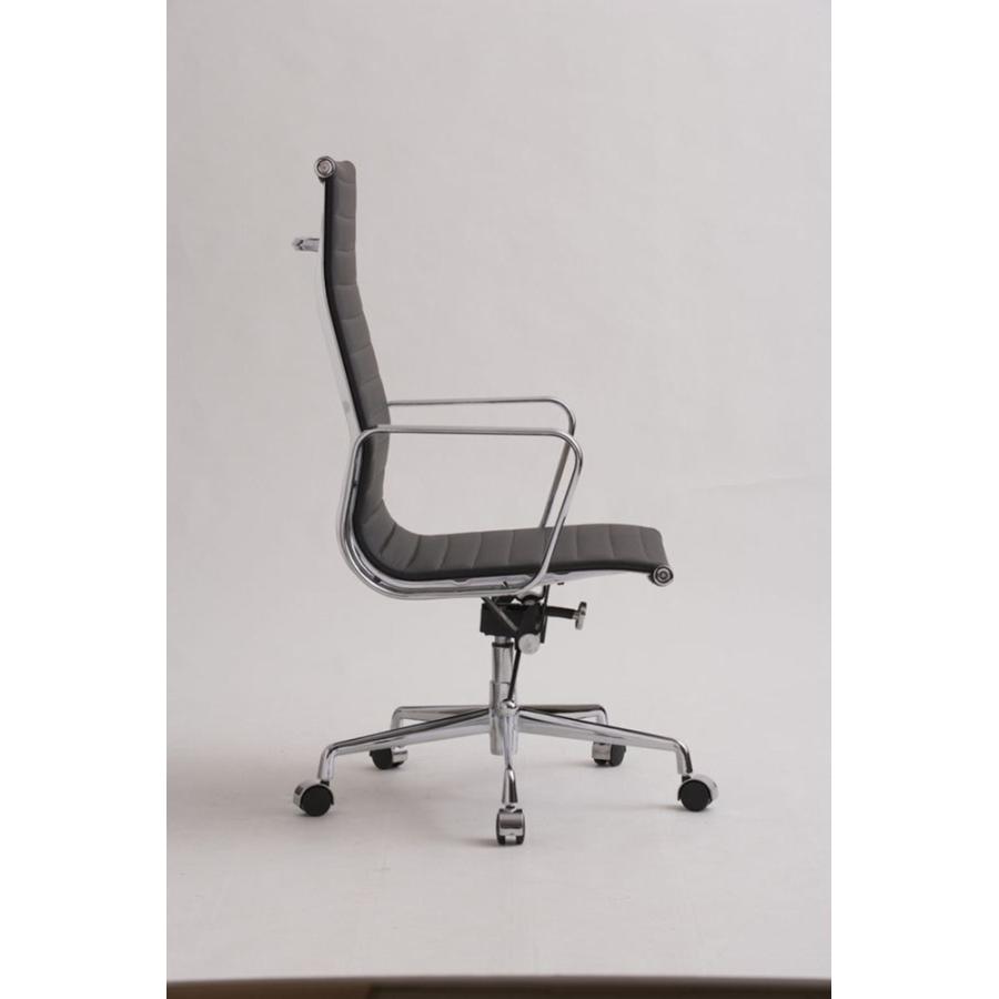 (即納)チャールズ＆レイ・イームズ アルミナムグループ 23A ブラック PVC エグゼクティブチェア リプロダクト デザイナーズ 家具 ...