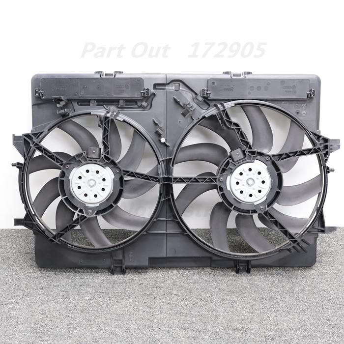 Audi [A-41] A4 前期 8K B8 Sライン ラジエーターファン 電動ファン 8K0959455G 8K0959455M 8K0121003M 2.0TFSI アウディ アバント ...