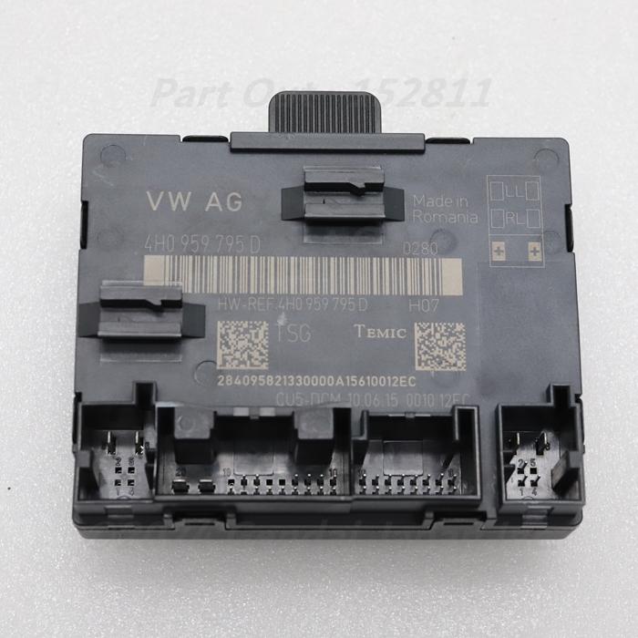 Audi（アウディ） [A-46] A8 4H D4 後期 リアドアコンピューター 4H0959795D 左右共通 S8 4HCTGF 中古 ...