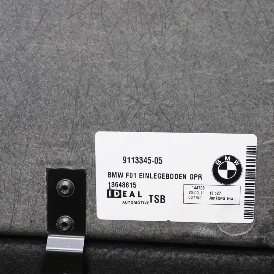 BMW [B-18]BMW F01 750i トランクルームカーペット トランクマット ボード カーペット 51479113345 F02 ...