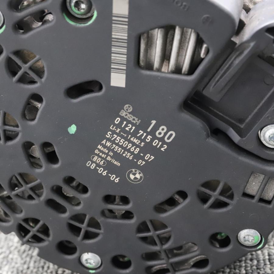 BMW [B-19]530i E61 LCI オルタネーター 12317555926 E87 E90 E91 E92 E60 E84 E83 E70 後期 PU30 BMW 中古 動作OK ...