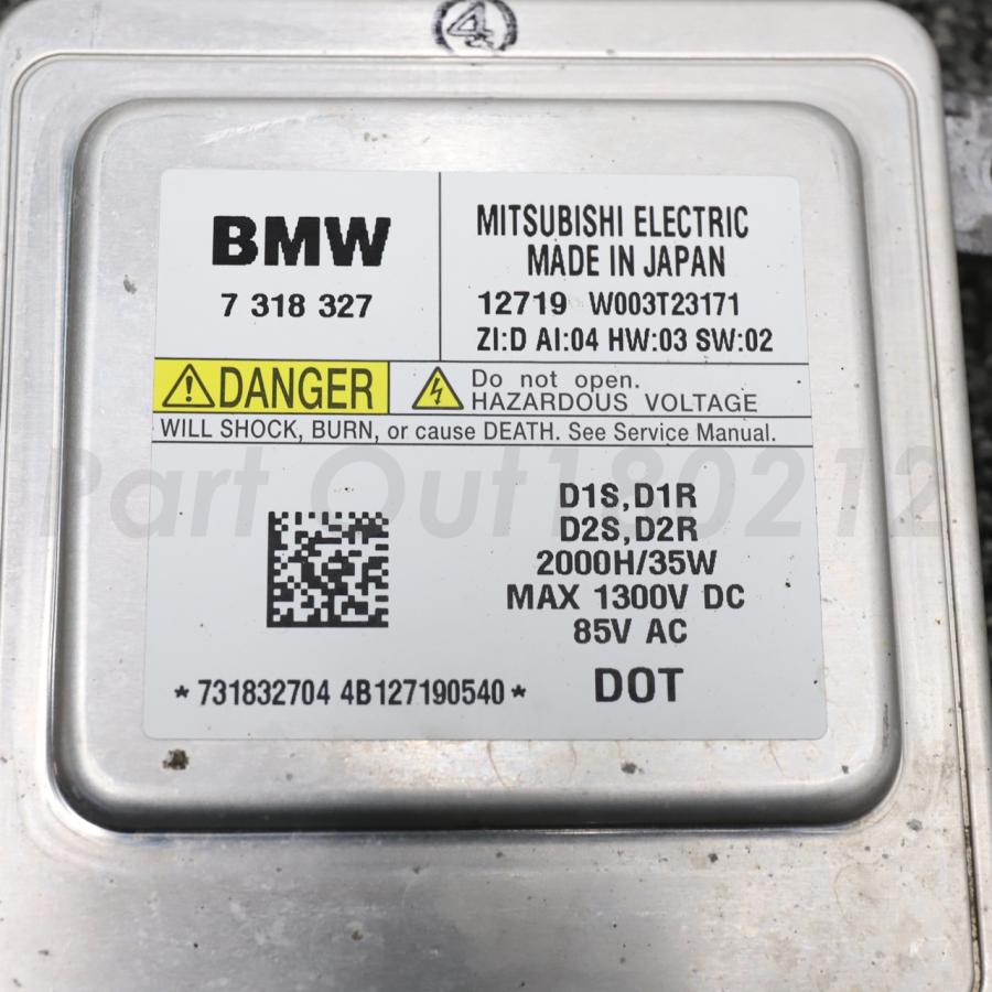 [B-20]X1 E84 xDrive 20i LCI ヘッドライト HID バラスト キセノンライト 63117318327 F20 E90 ...