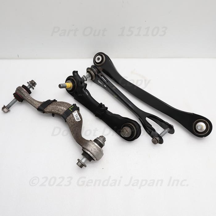 BMW [B-23] G31 JM30 540i 左リア アーム 4本セット 33326861119 33326861125 G32 中古 ...