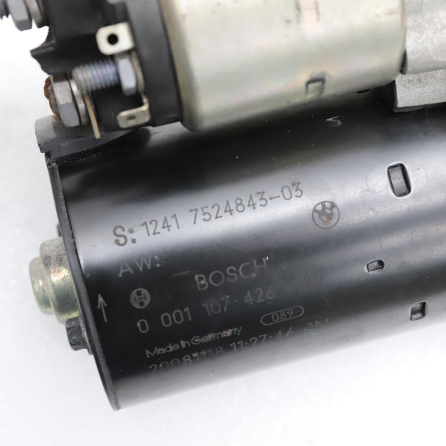 [B-24] 320i E90 Mスポーツ スターターモーター セルモーター 12412354706 12417524843 E87 E91 ...