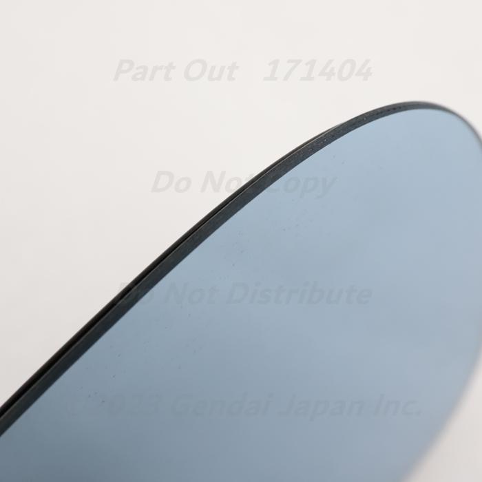 [B-24] 320i E90 Mスポーツ 左 ドアミラー 鏡 ブルー ヒーター ワイドアングル 51167252893 E87 E91 ...