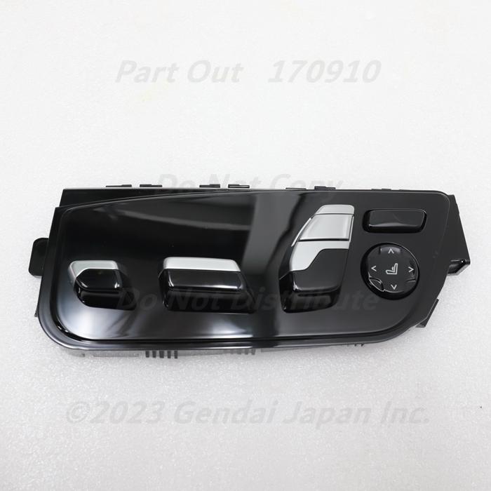 BMW [B-25] 740i G11 7A30 左 パワーシートスイッチ 61319460181 G30 F90 G31 G32 G12 ...