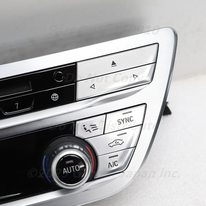 BMW [B-25] 740i G11 7A30 ラジオ AC エアコン スイッチパネル 61315A48108 61316822774 ...