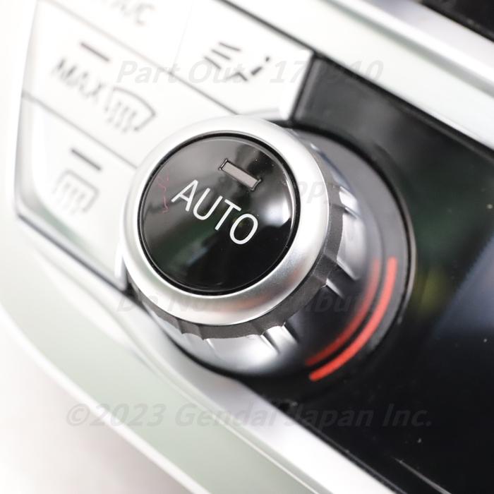 BMW [B-25] 740i G11 7A30 ラジオ AC エアコン スイッチパネル 61315A48108 61316822774 ...