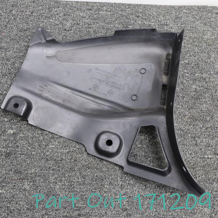 Mercedes-Benz [M-20]ベンツ W177 A200d 右フロント フェンダーライナー A1776901803 AMG ライン ...