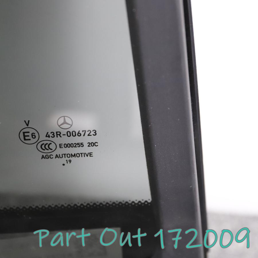 Mercedes-Benz [M-20]ベンツ W177 A200d 右リアドアガラス 三角窓 フィックスガラス A1777300400 ...