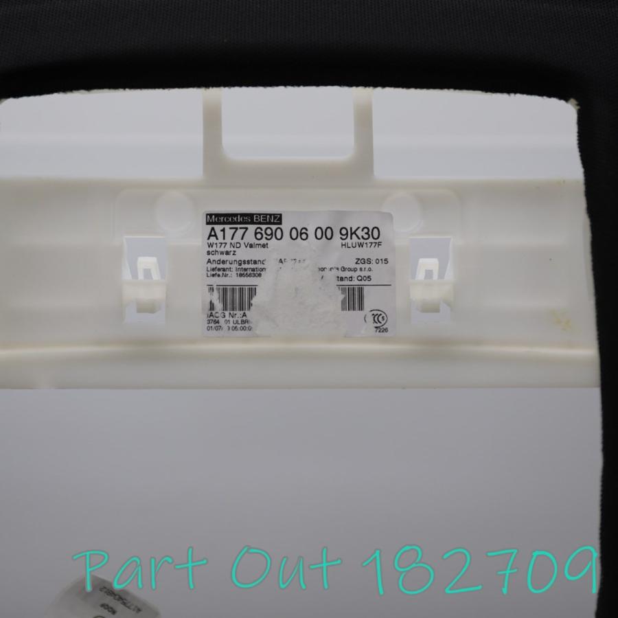 Mercedes-Benz [M-20]ベンツ W177 A200d ルーフトリム 天井トリム 内張り 天張り ヘッドライナー ...