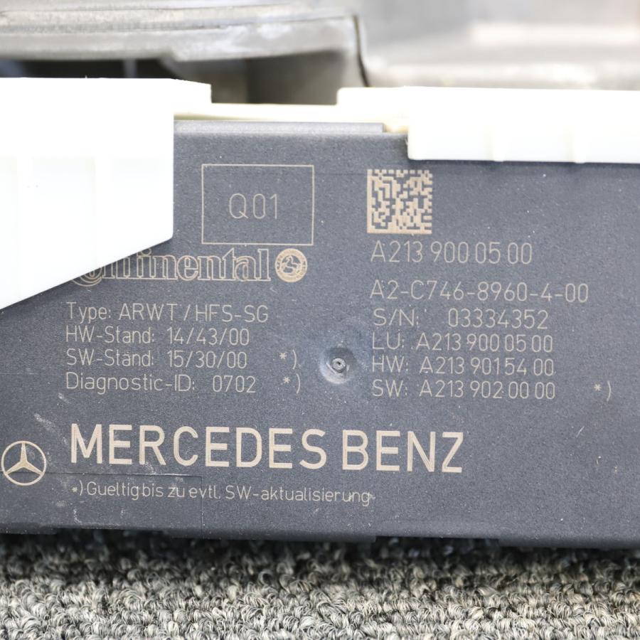 Mercedes-Benz（メルセデス・ベンツ） [M-22]ベンツ W213 E200 リアゲート オートマチッククロージングモーター ...