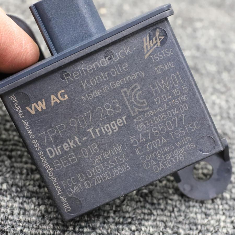 [P-13]ポルシェ 981 Cayman ケイマン GT4 TPMS 空気圧モニタートランスミッター Tire Pressure ...