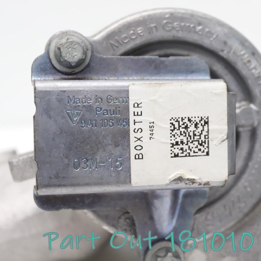 PORSCHE ポルシェ MA1.03 MA1.24 サーモスタット ウォーターガイドハウジング 9A110602202 981 GT4 ...