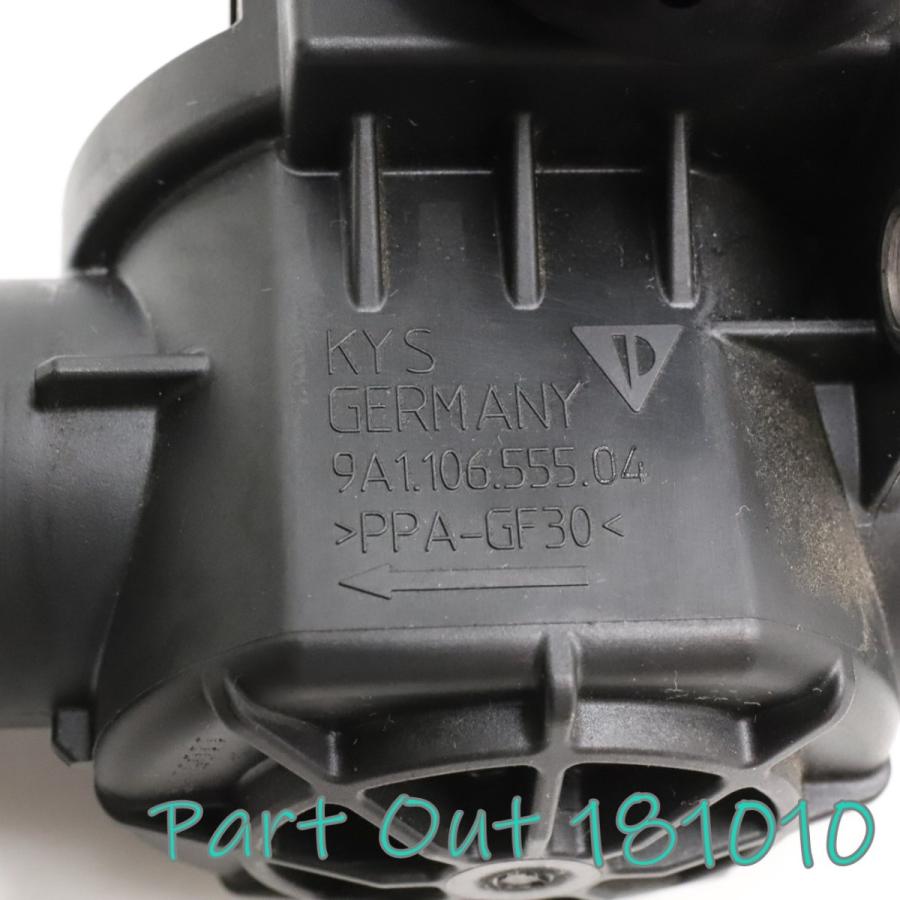 PORSCHE ポルシェ MA1.03 MA1.24 ウォーターバルブ クーラントバルブ 9A110655504 981 GT4 ケイマン ...