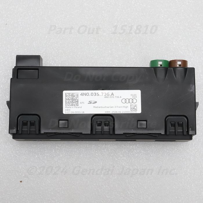 PORSCHE（ポルシェ） [P-17] 992 911 オーディオ外部端子 USB SIM SDカード 4N0035736A ...
