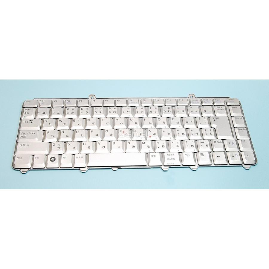 DELL（デル） 送料無料! DELL純正 日本語キーボード シルバー 新古美品 Inspiron 1420, 1520, 1521 ...