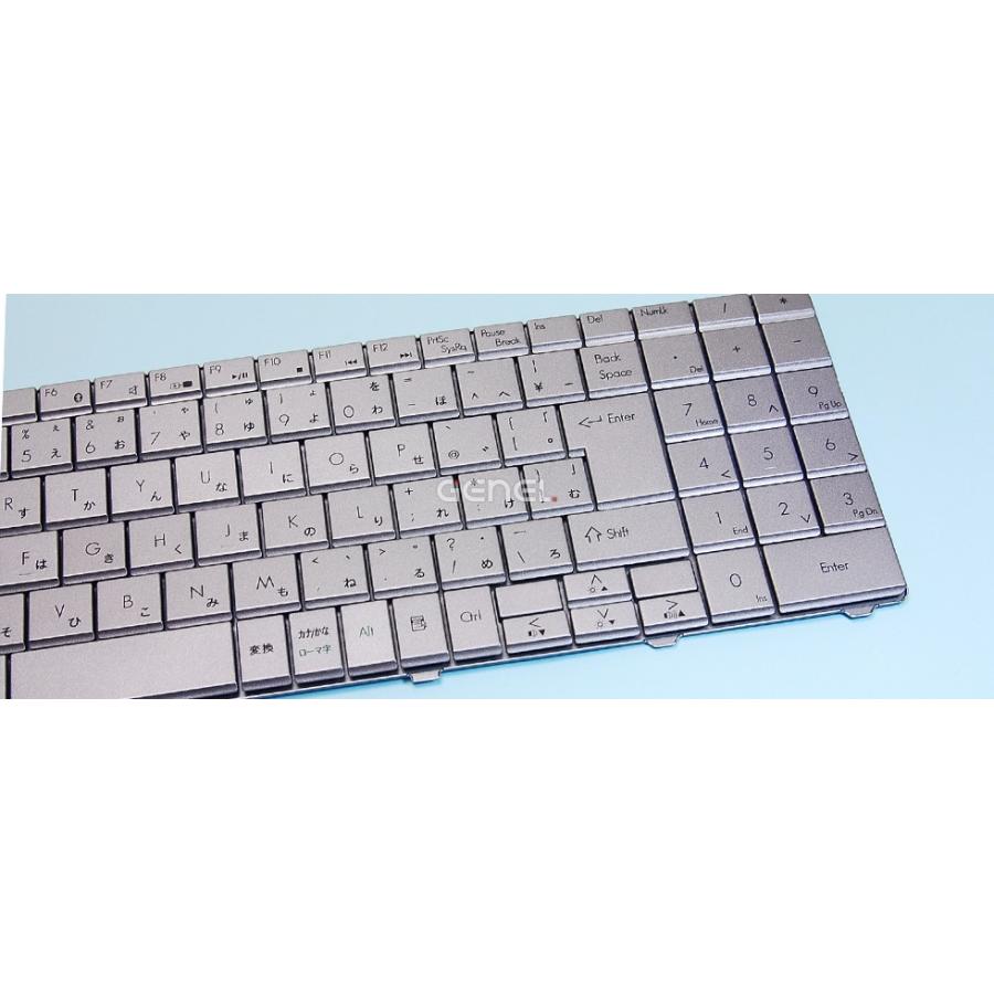 Gateway 送料無料 ! GATEWAY純正 日本語キーボード シルバー 新品 GATEWAY NV44, NV48, NV52 ...