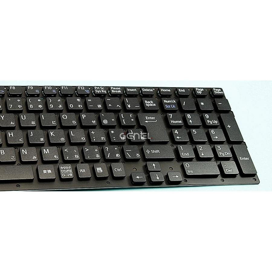 SONY（ソニー） SONY純正 日本語キーボード ブラック 新品 VAIO VPCEB〜 / VPCEB38FJ, VPCEB39FJ ...