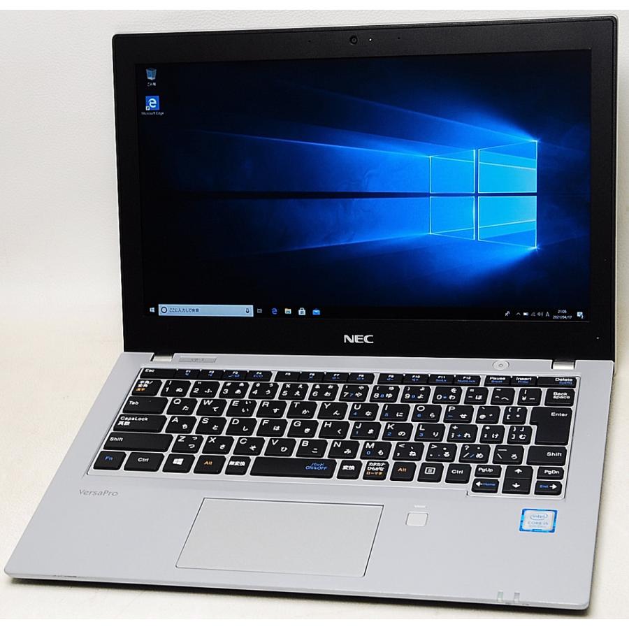 NEC VersaPro VB-3 PC-VKT16BZG3 第8世代 Core i5 8250U 1.60GHz メモリ8GB SSD256GB Webカメラ 無線 Office フルHD ...