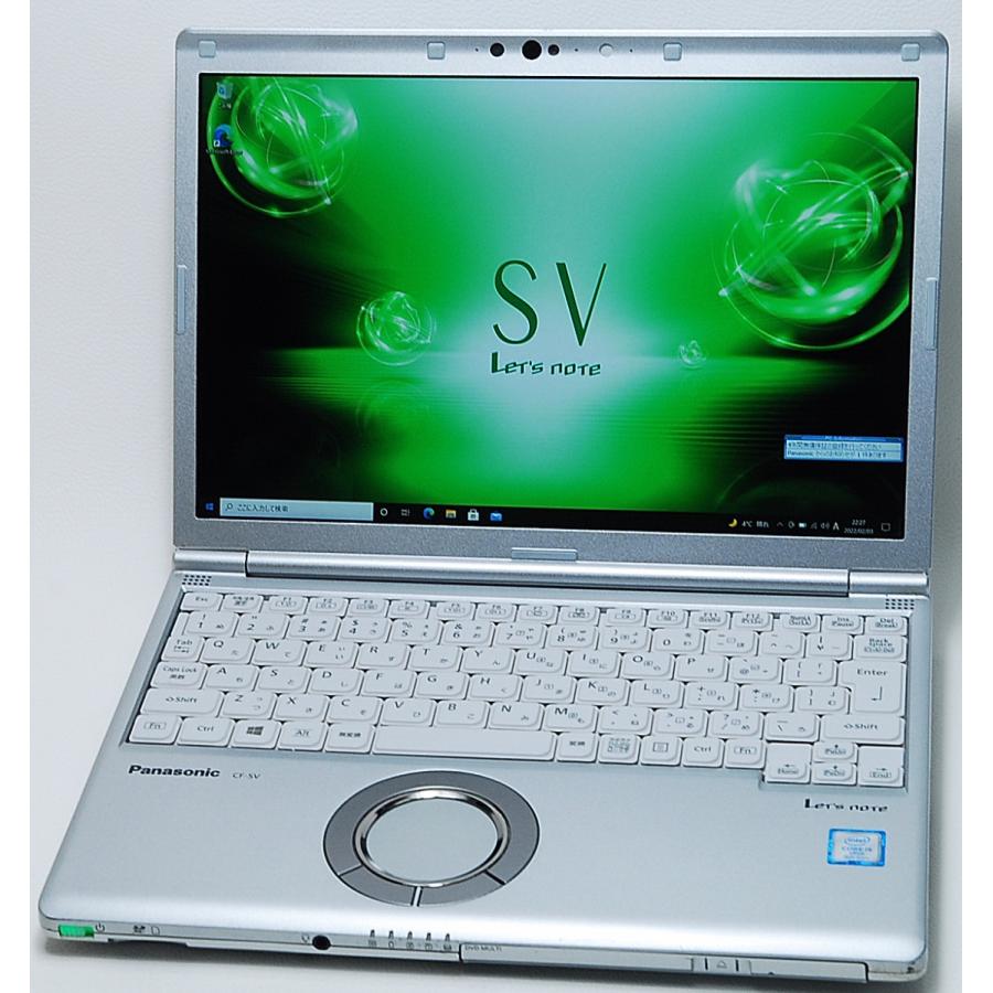 PANASONIC Let'sNote CF-SV7TDEVS S-マルチ 第8世代 Core i5 8350U 1.70G 8GB 新品SSD 512GB 無線 カメラ Office ...