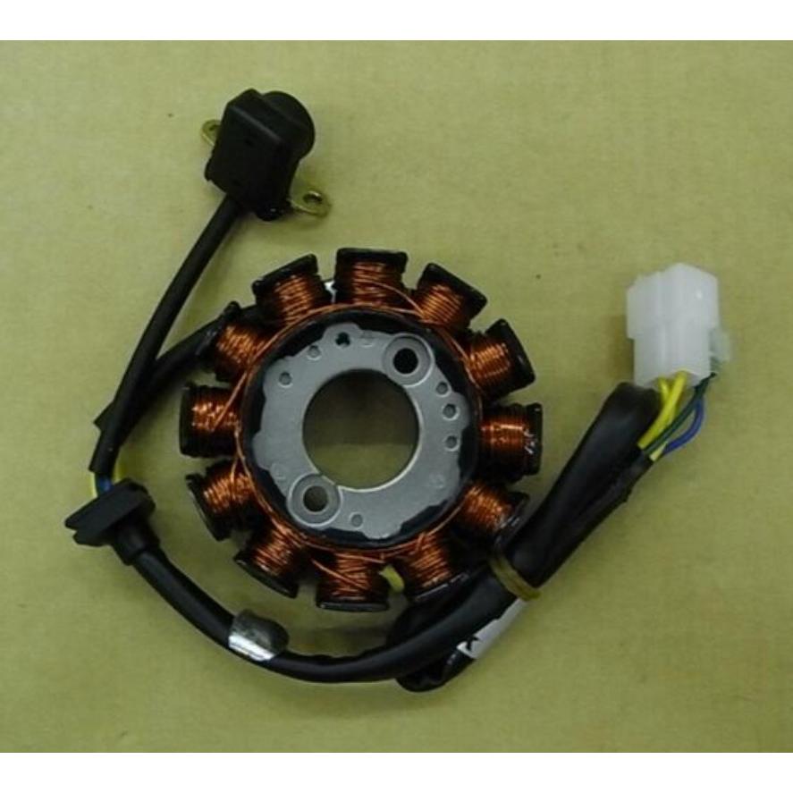 SYM SYM純正部品 Mii110 磁気発電機 ジェネレーターコイル エンジンステータコイル スターターコイル 純正番号：31120-ASK ...